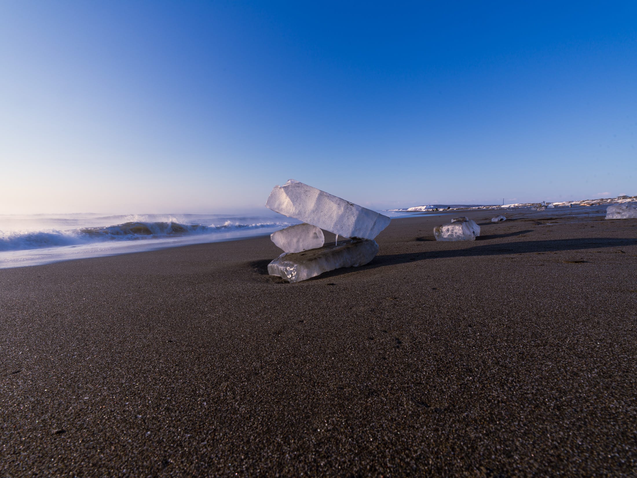 The Jewelry Ice Beach at Otsu | Offbeat Japan