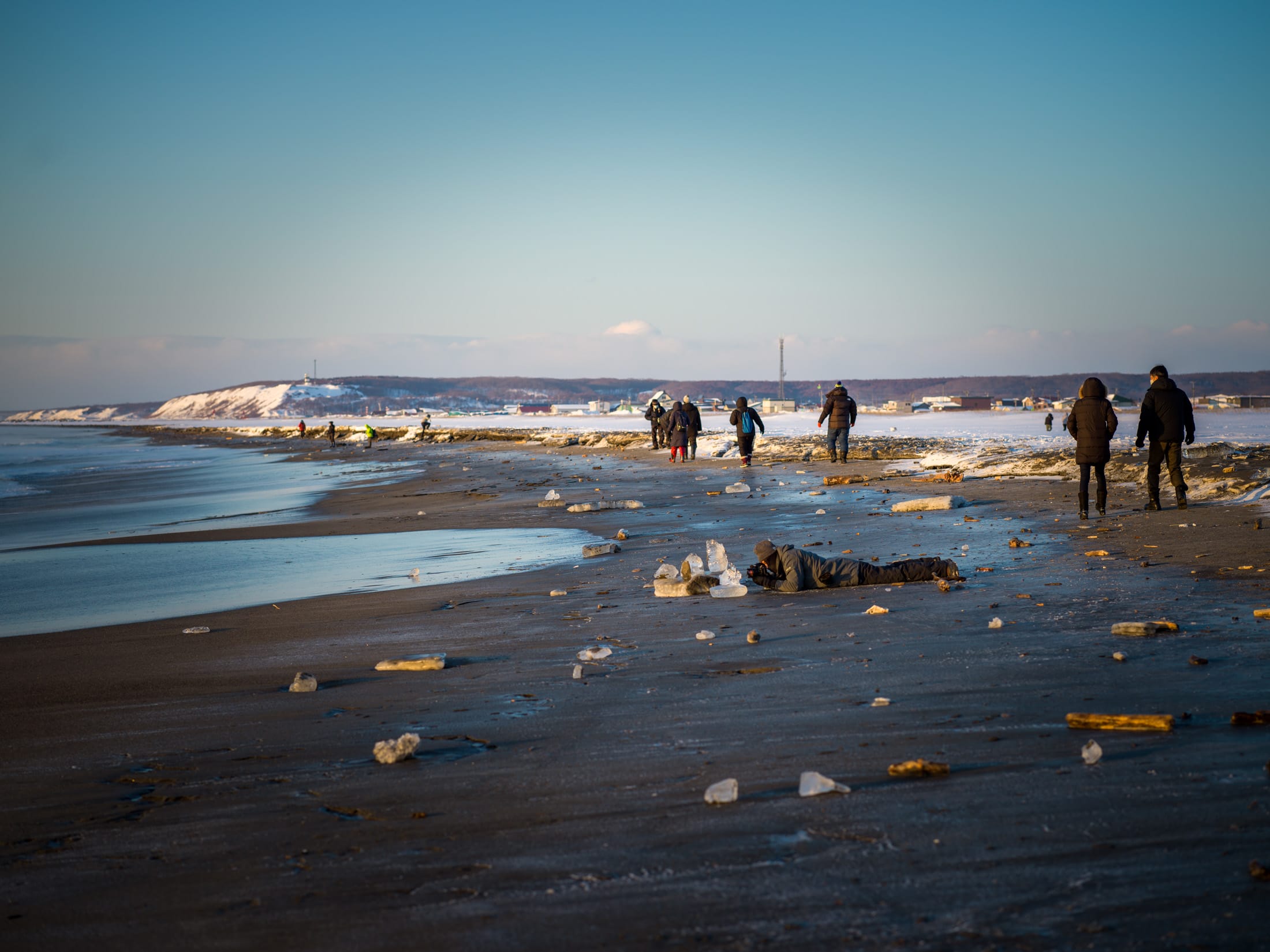 The Jewelry Ice Beach at Otsu | Offbeat Japan