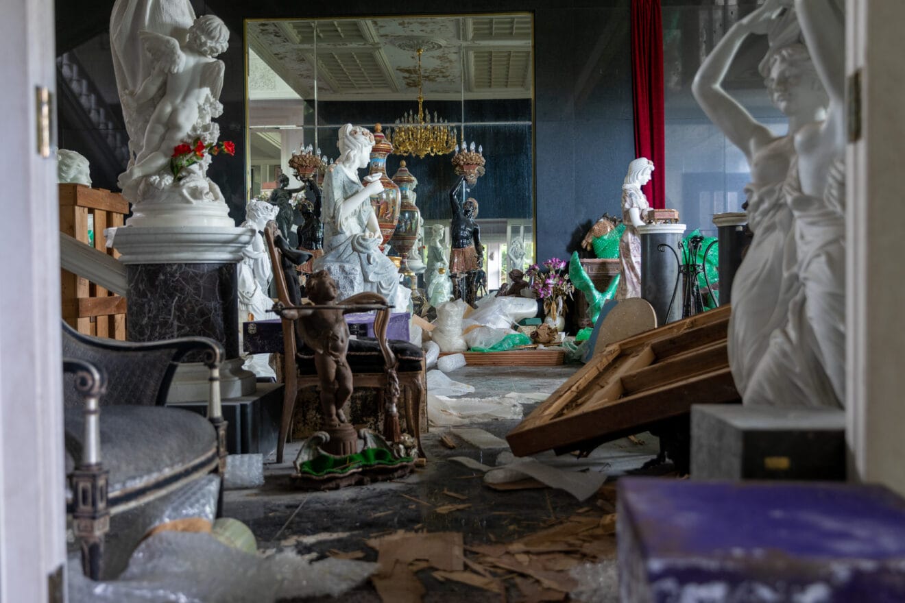 Decaying Opulence: Inside an Abandoned Grand Mansion | Offbeat Japan