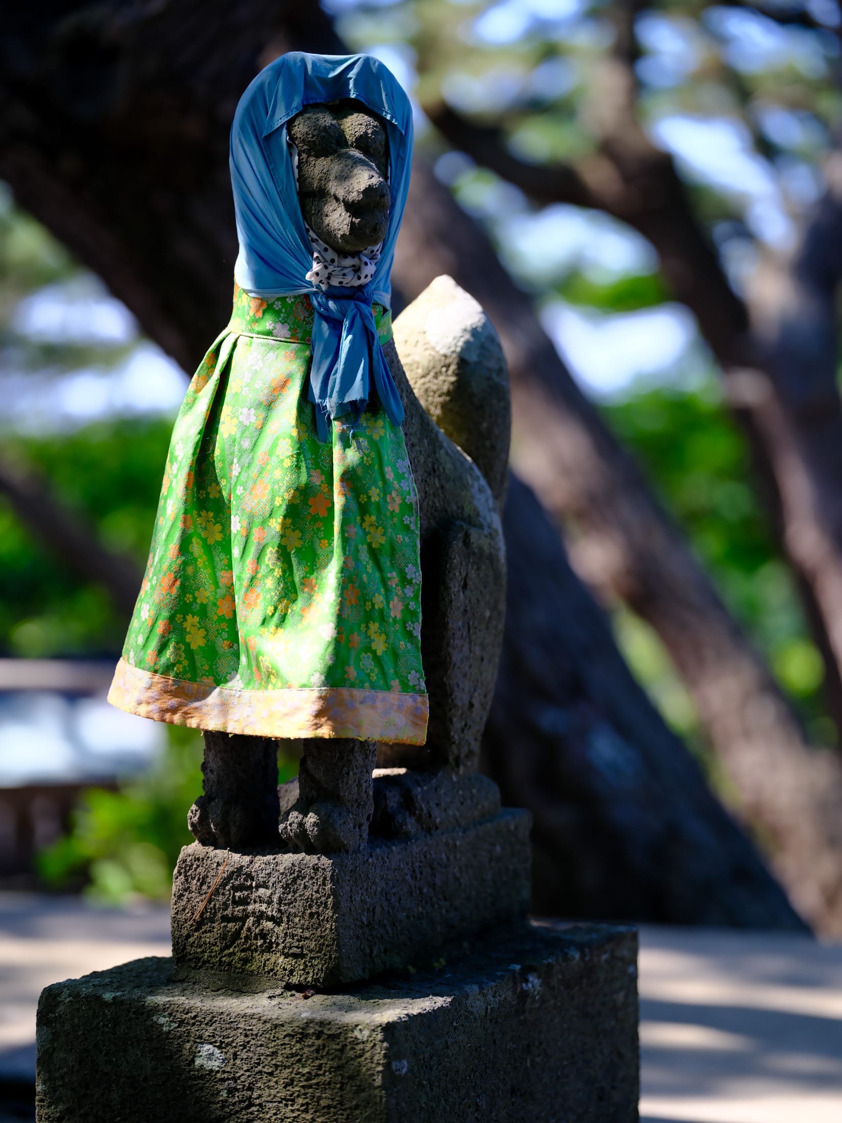 Serene Fox Statue at Takayama Inari Shrine, Japan | Offbeat Japan